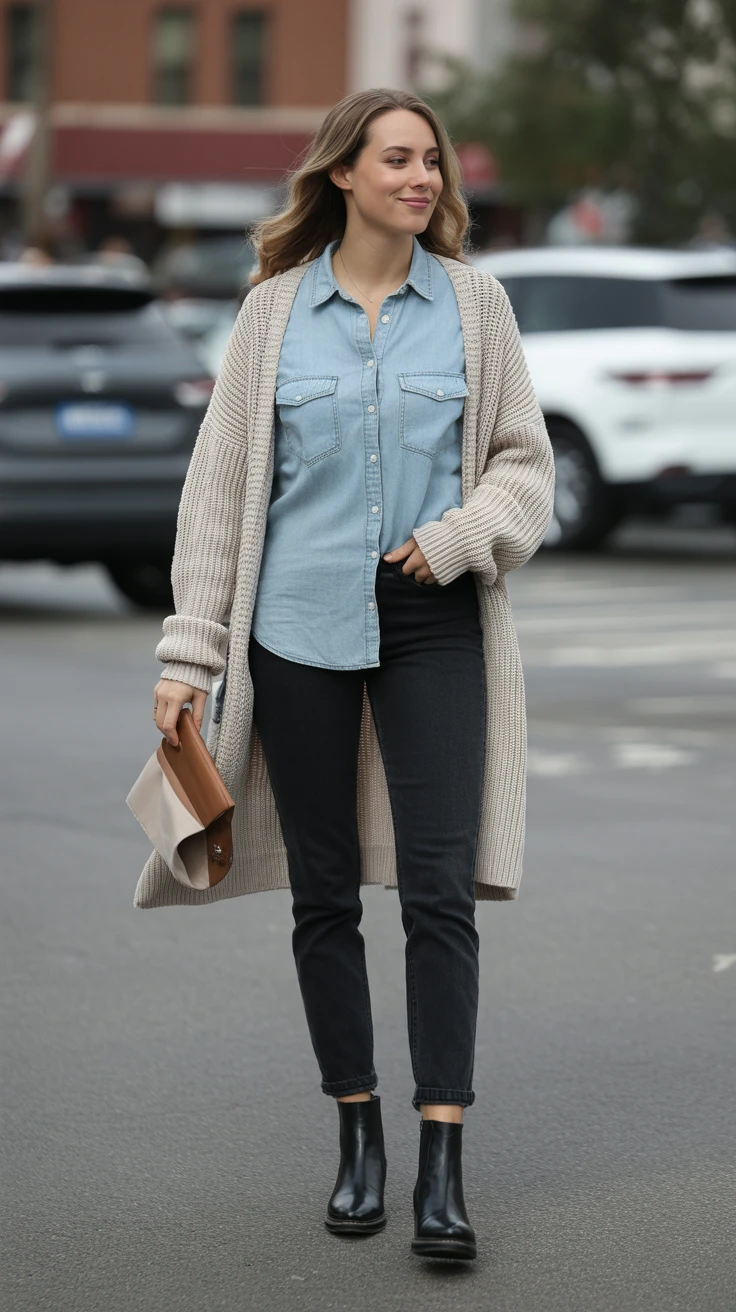 16 Mom Outfits Fall 🍁 Cool Mom Style for the Season 🍂