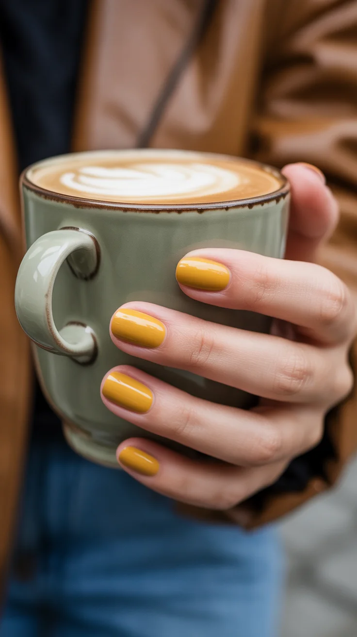 🌾16 Easy Autumn Nails That Bring Harvest Nails to Life
